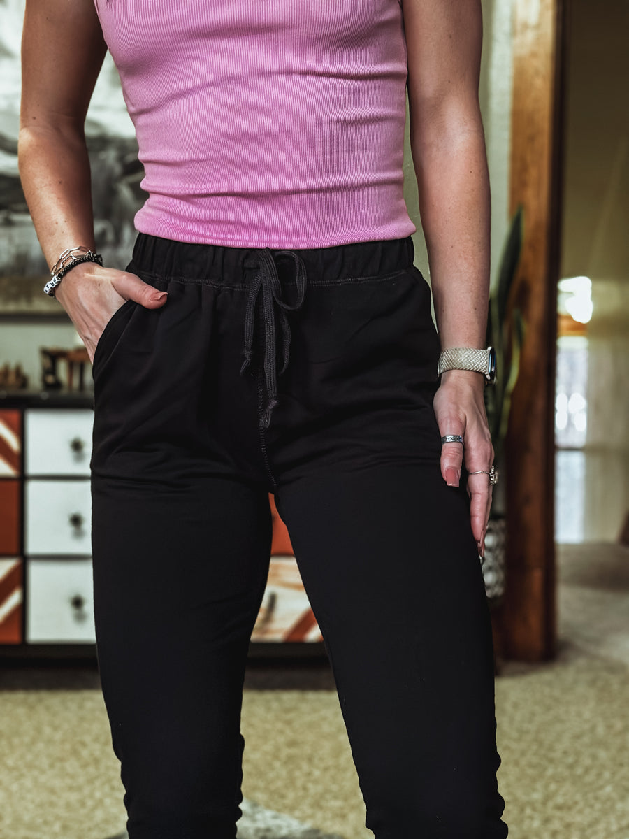 Brand Sunday Jogger - Black – Western T Brand LLC