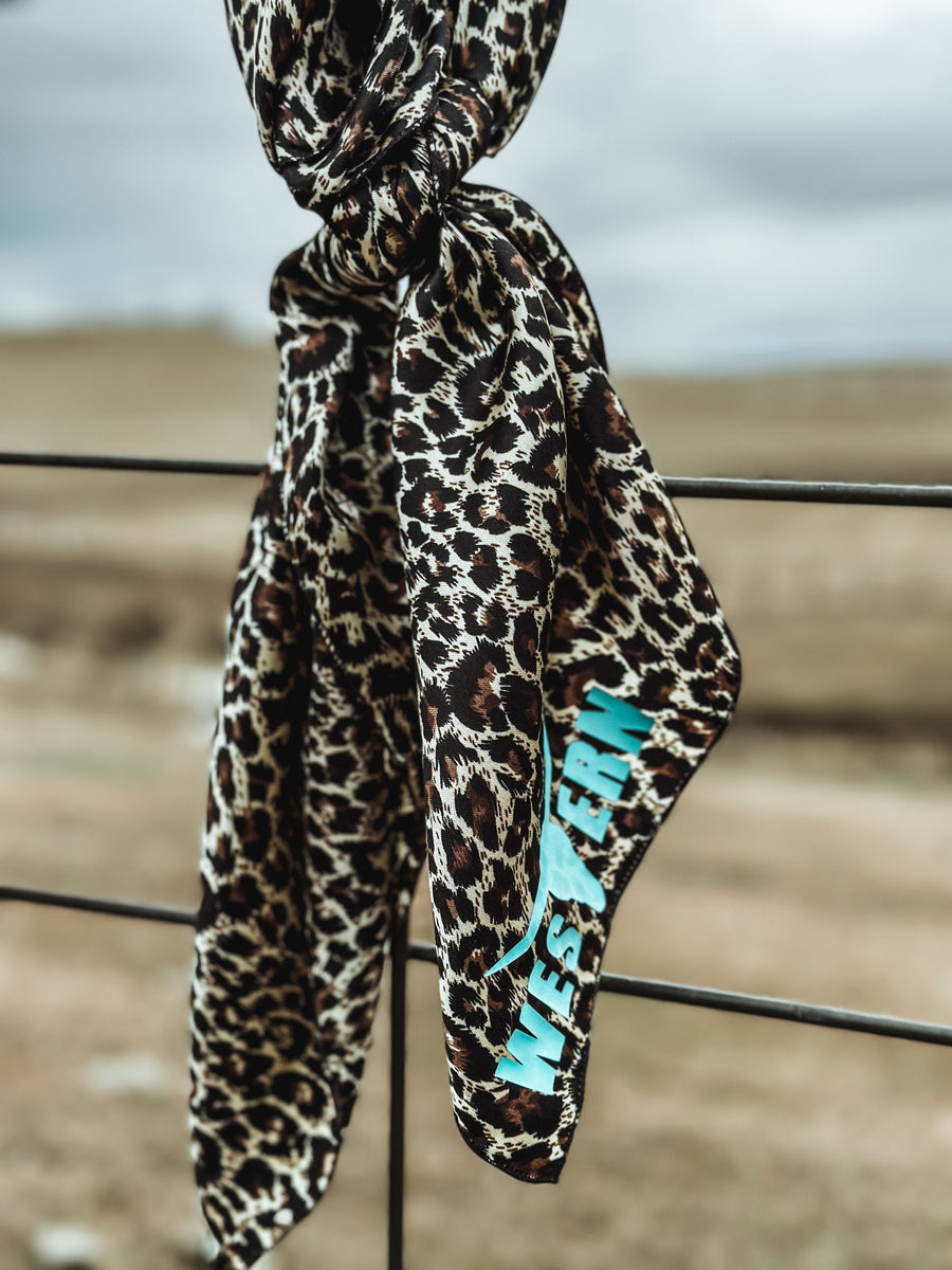 Brand Wild Rag- Cheetah – Western T Brand LLC