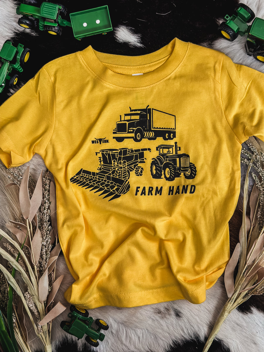 Farm Hand T Toddler - Yellow – Western T Brand LLC